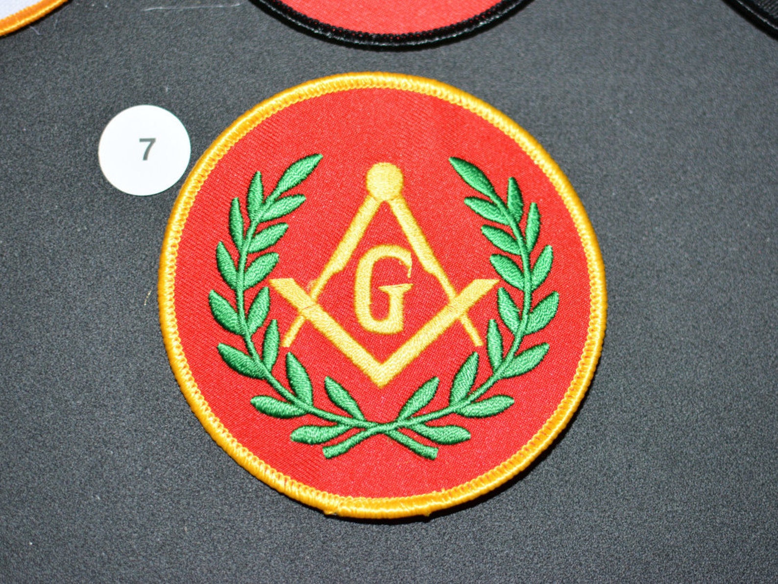 Masonic Iron-on Patch Embroidered Patch Freemasonry Patch Mason Patch ...
