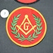 Masonic Iron-on Patch Embroidered Patch Freemasonry Patch Mason Patch ...