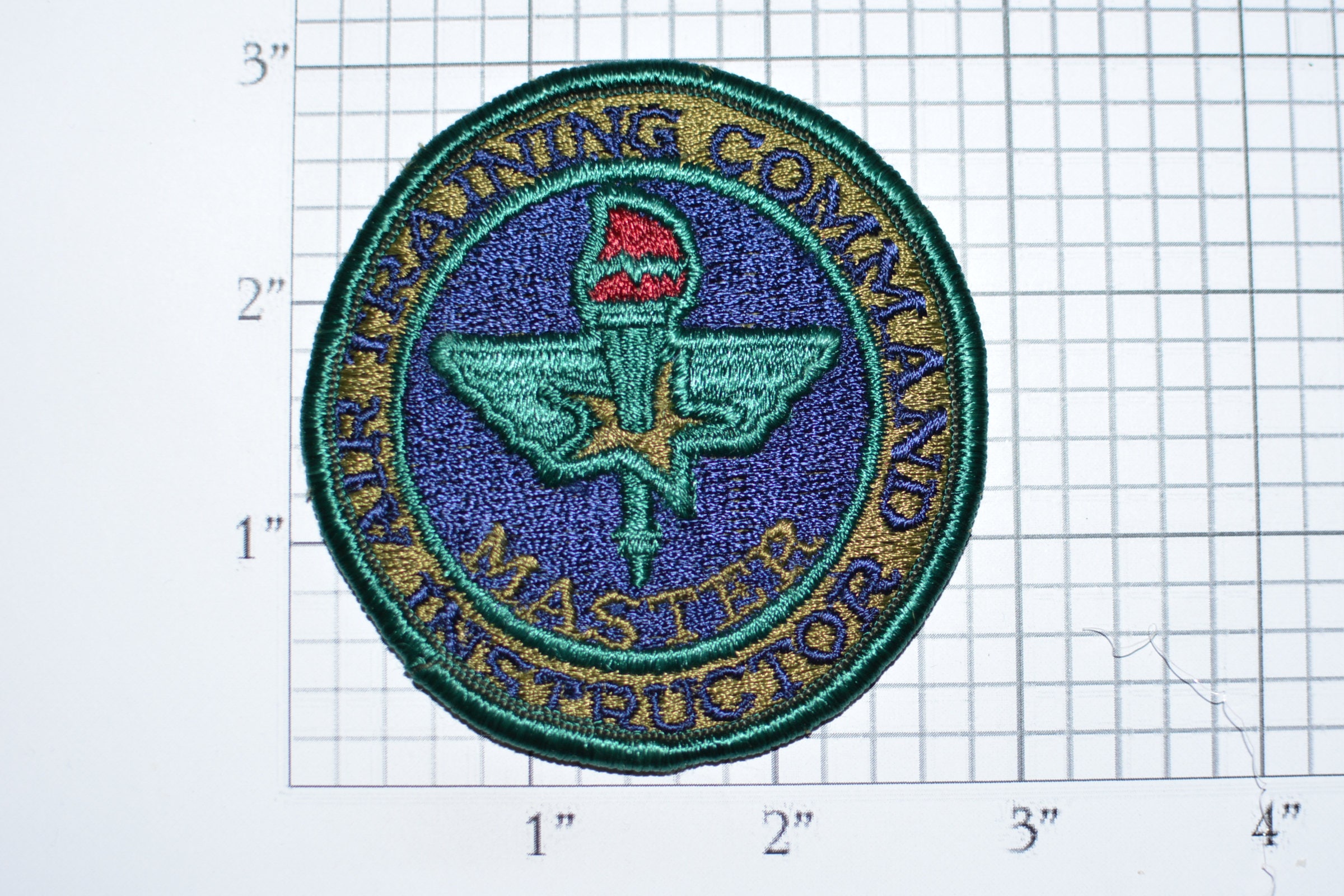 USAF Air Training Command Instructor MASTER Sew-On Vintage Embroidered ...