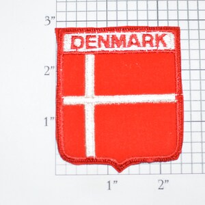 Country Flag / Shield Vintage Embroidered Patches (each Sold Separately ...