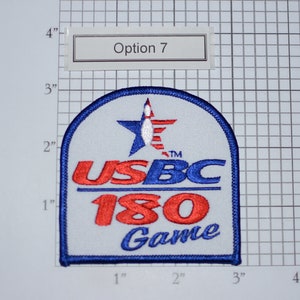 USBC (US Bowling Congress) Iron-on Embroidered Clothing Patch Bowler ...