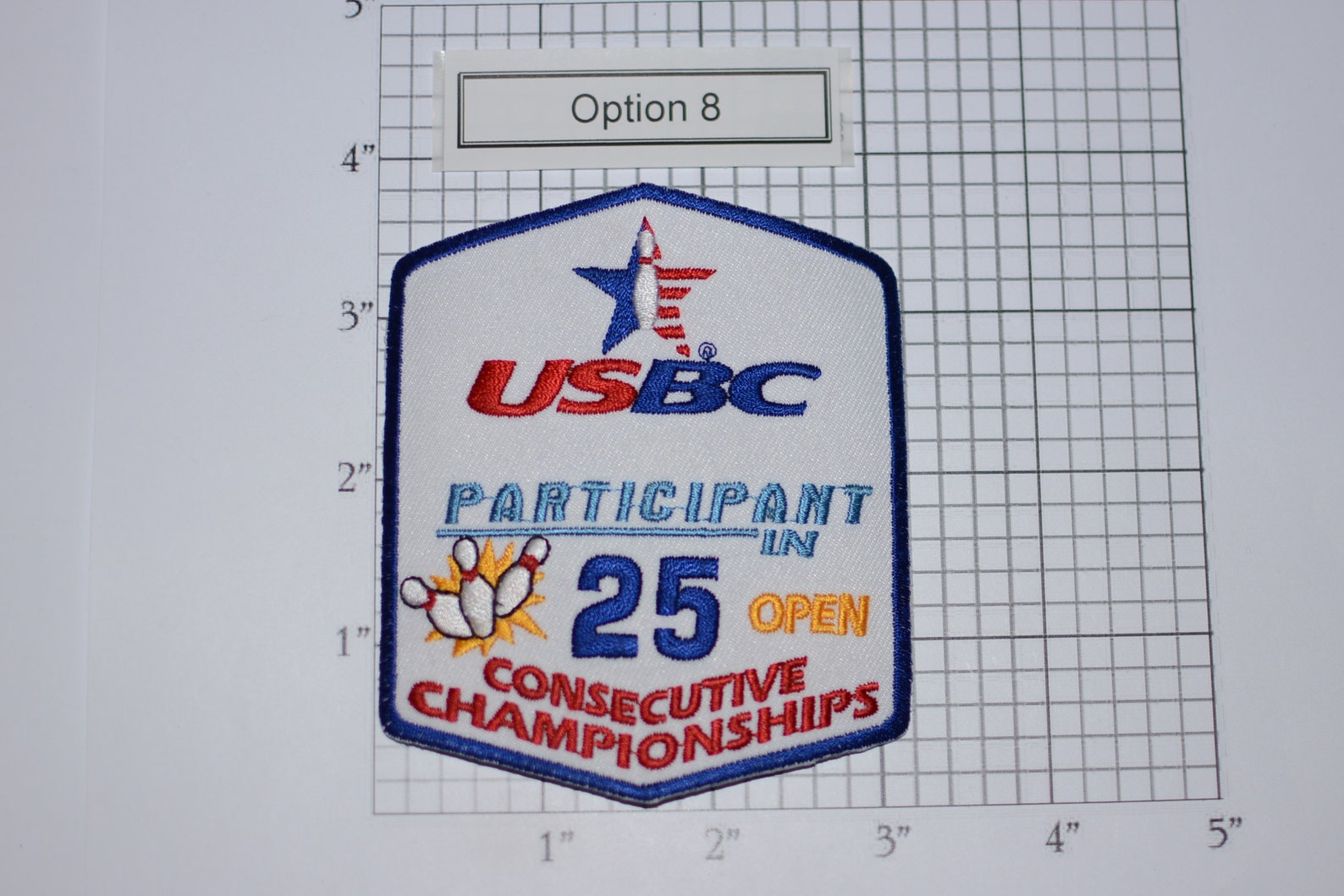 USBC US Bowling Congress Iron-on Embroidered Clothing Patch | Etsy