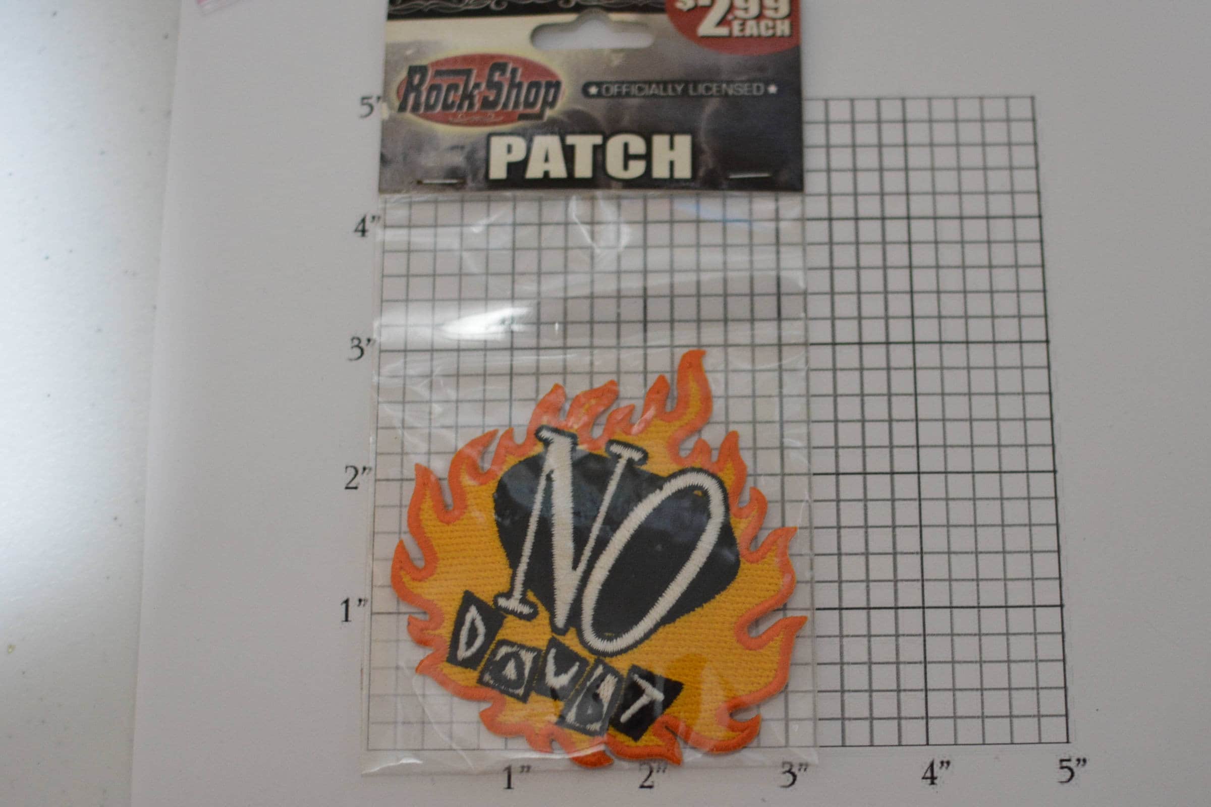 NO DOUBT New-in-Package Iron-on Authentic Licensed Merchandise ...