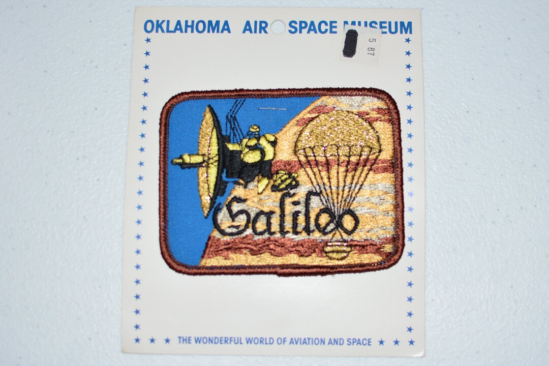 Mint Galileo Orbiter Entry Probe Vintage Embroidered Clothing Patch ...