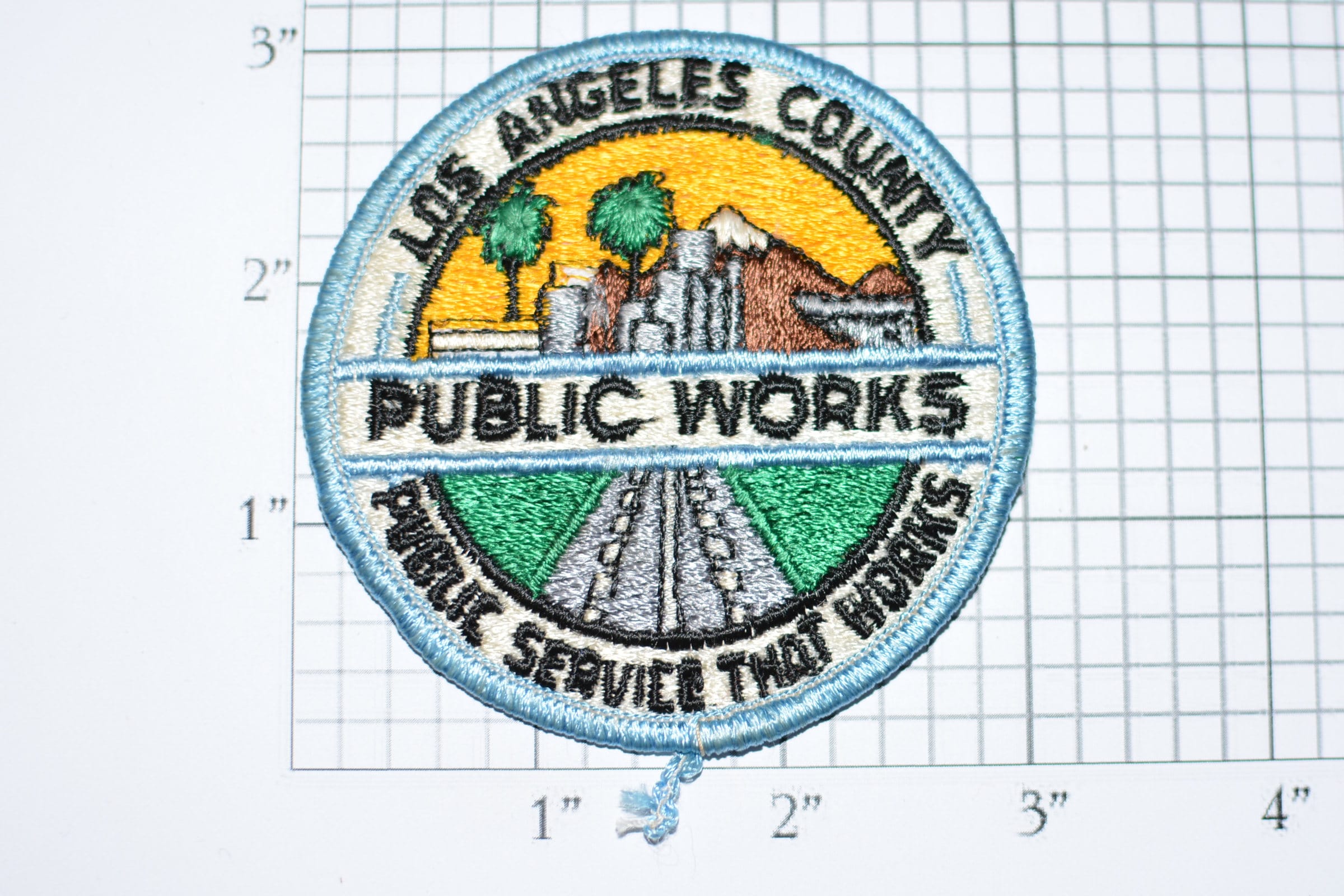 Los Angeles County Public Works, Public Service That Works Iron-On ...