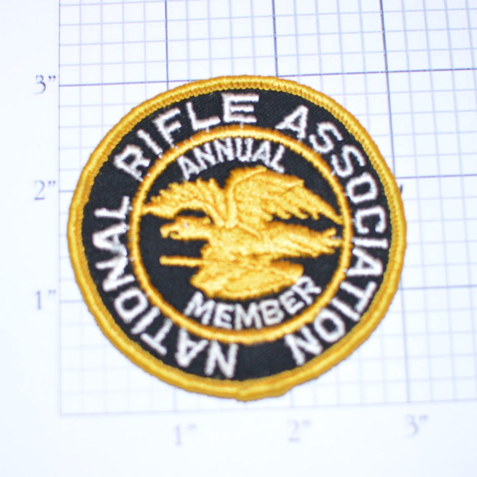 National Rifle Association NRA Annual Member Beautiful Gold - Etsy UK