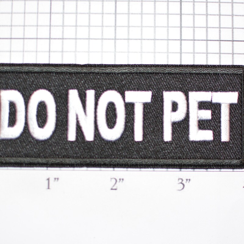 Do Not Pet Vest - Etsy
