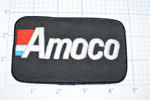 AMOCO Embroidered Iron-on Vintage Clothing Patch for Uniform | Etsy