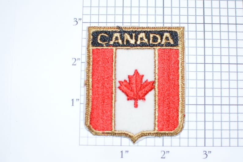Country Flag / Shield Vintage Embroidered Patches (each Sold Separately ...