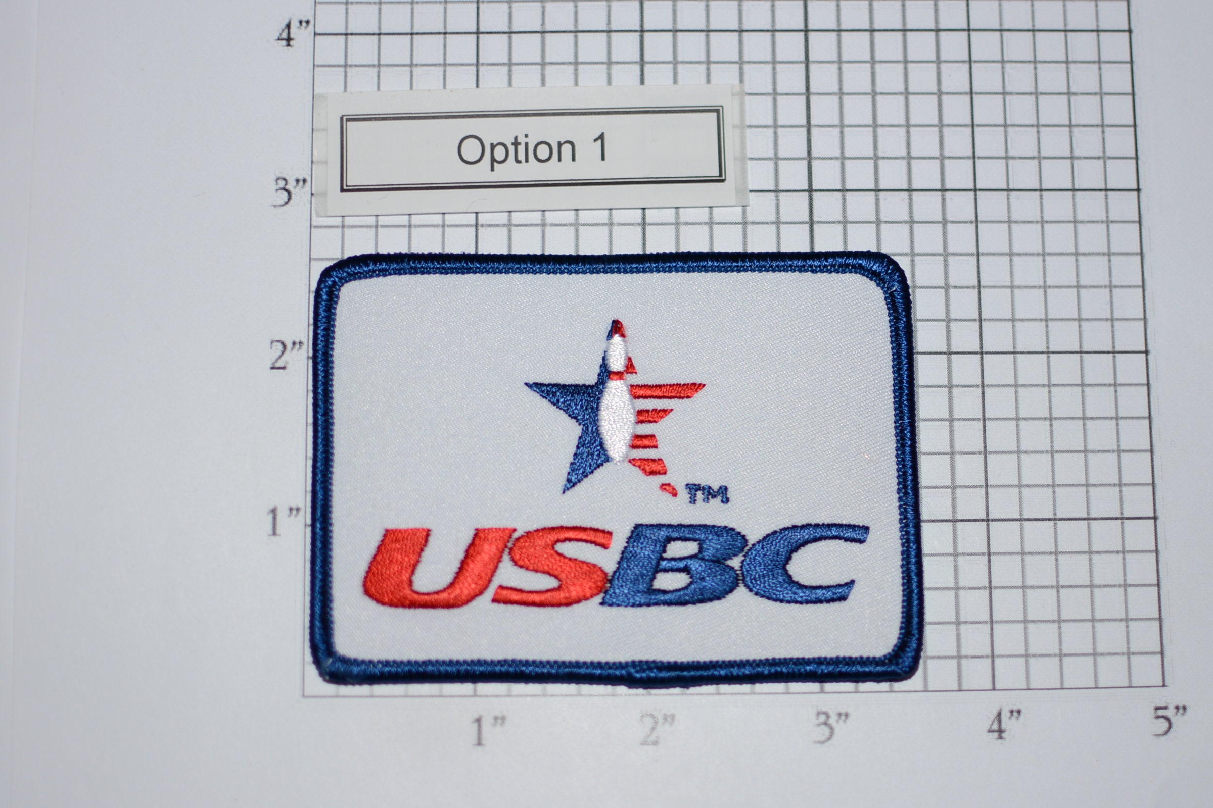 USBC (US Bowling Congress) Iron-on Embroidered Clothing Patch Bowler ...