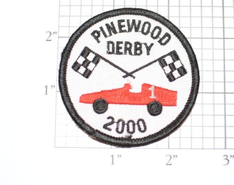 Pinewood Derby Patch - Etsy