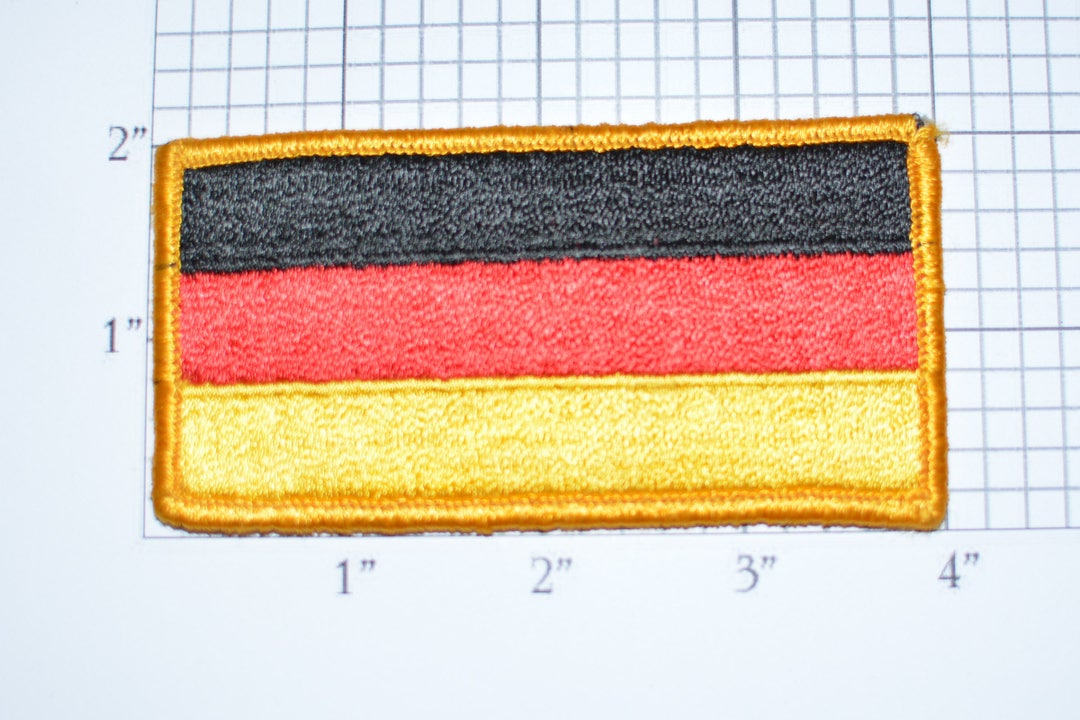 Germany Flag Vintage Sew-on Travel Patch Souvenir Memorabilia, Jeans ...