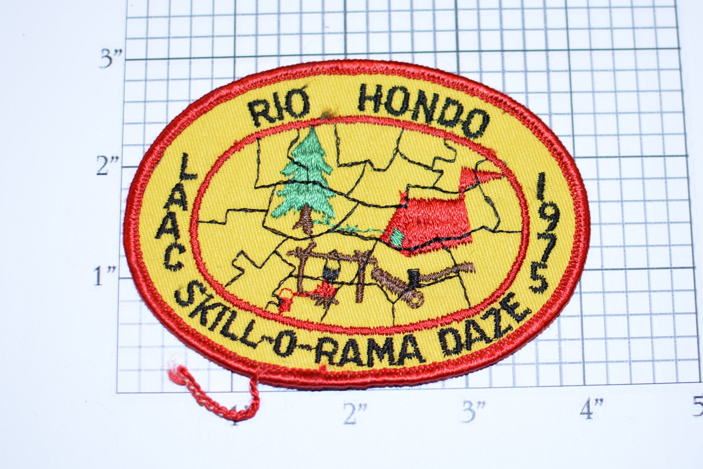Rio Hondo LAAC Skill-o-rama Daze 1975 BSA Sew-On Vintage | Etsy