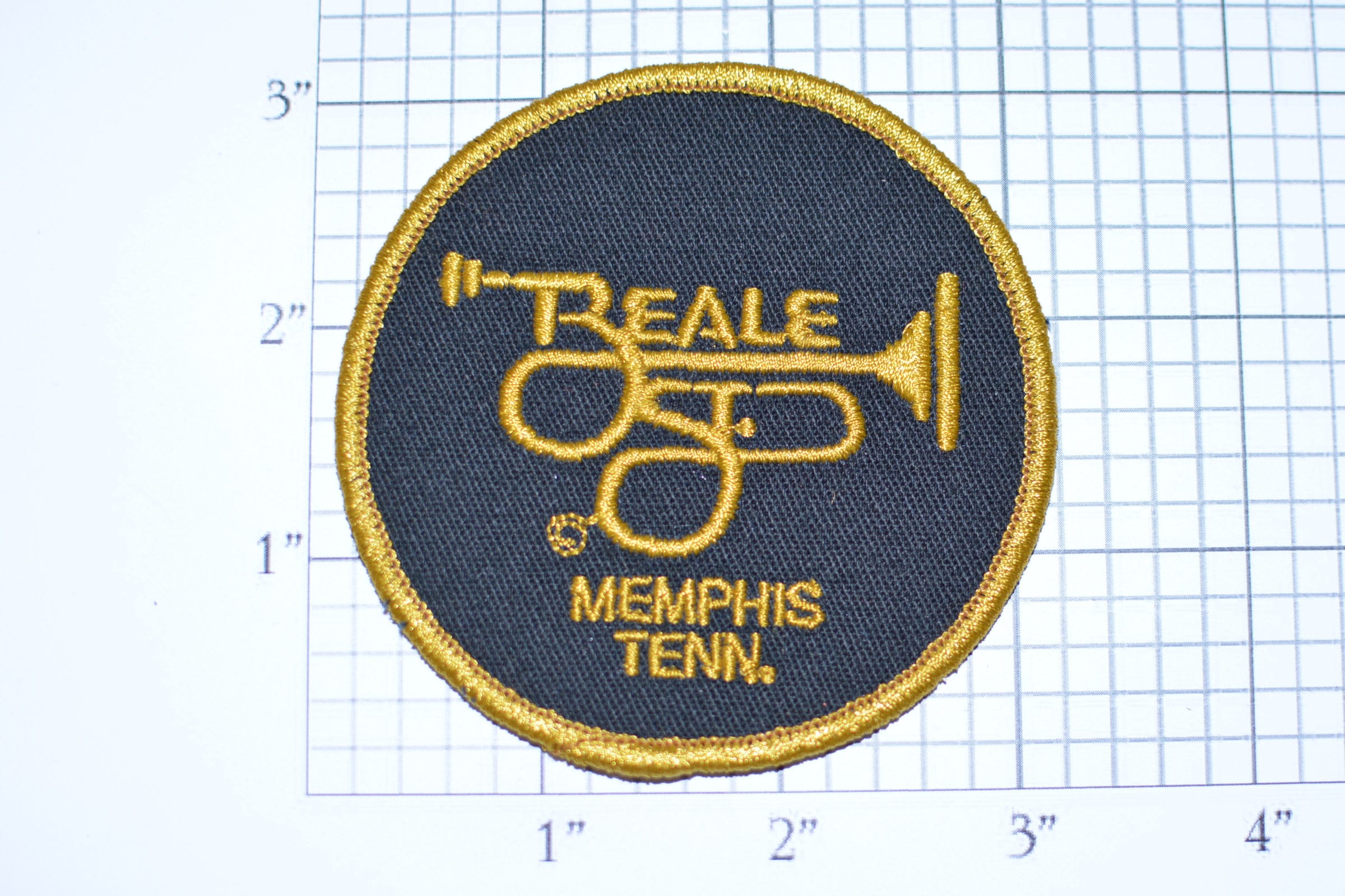 Memphis Tennessee TN Beale Street Sew-On Vintage Travel Patch- Very ...