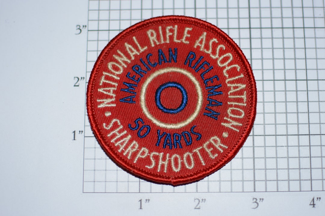 National Rifle Association Sharpshooter American Rifleman 50 Yards ...