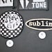 SKA 2 Tone SUBLIME Licensed Vintage Patches, Reggae, Rocksteady Punk ...