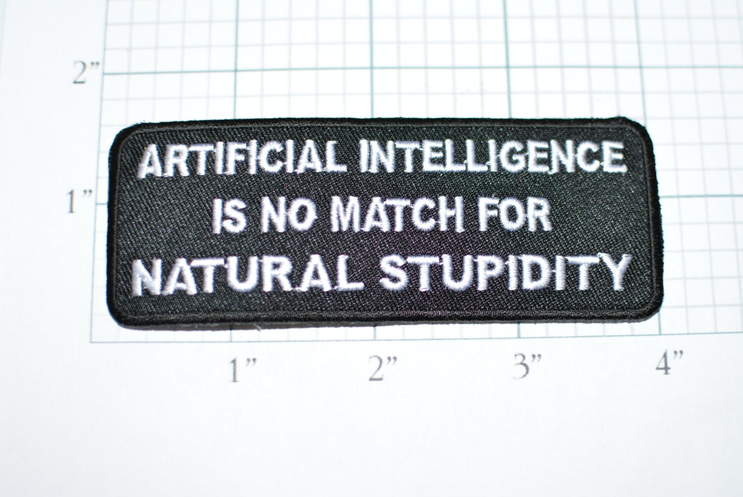 Artificial Intelligence No Match for Natural Stupidity Funny | Etsy