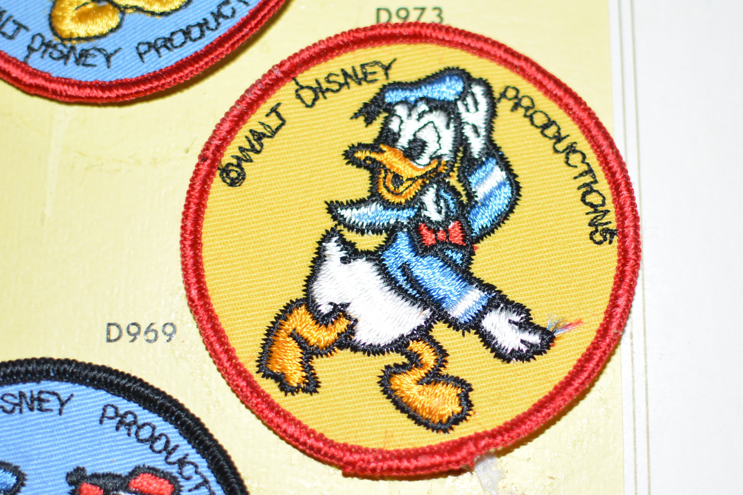 Walt Disney Embroidered Authentic 1970's Licensed Vintage Patches by ...