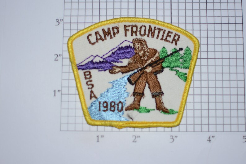 Camp Frontier Ohio Pioneer Scout Reservation 1980 BSA Sew-on - Etsy