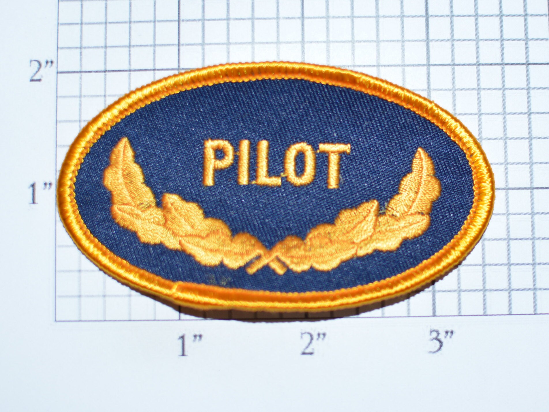 Pilot Uniform Shirt Wings Iron-on Patch Embroidered Patch Vintage Patch ...
