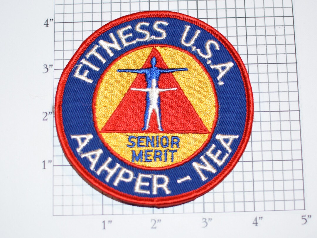Fitness USA AAHPER-NEA Senior Merit 4 american - Etsy