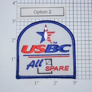 USBC (US Bowling Congress) Iron-on Embroidered Clothing Patch Bowler ...