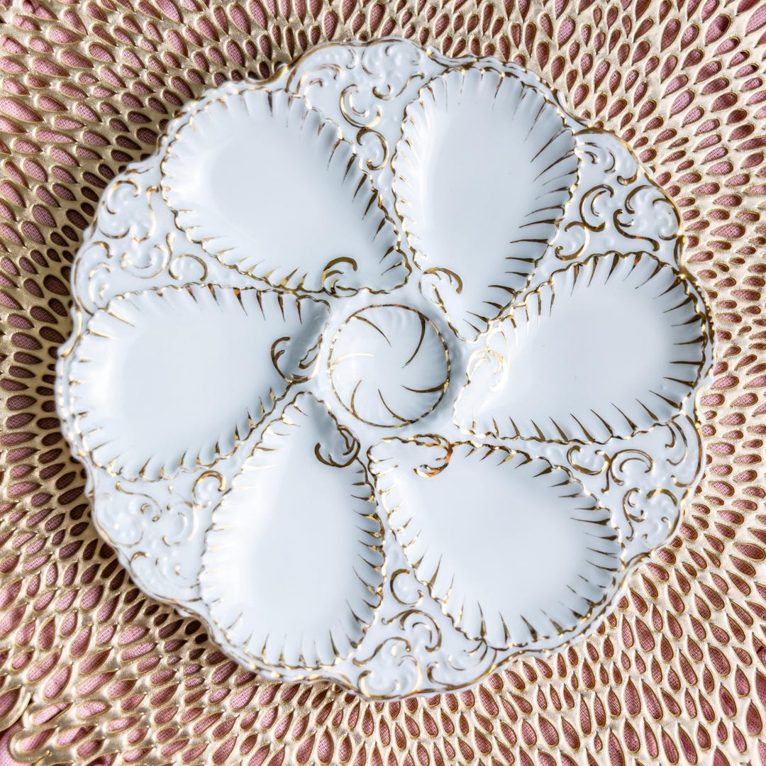 Pennsylvania Railroad (PRR) Dining Car Oyster Plate, Austrian, Circa ...