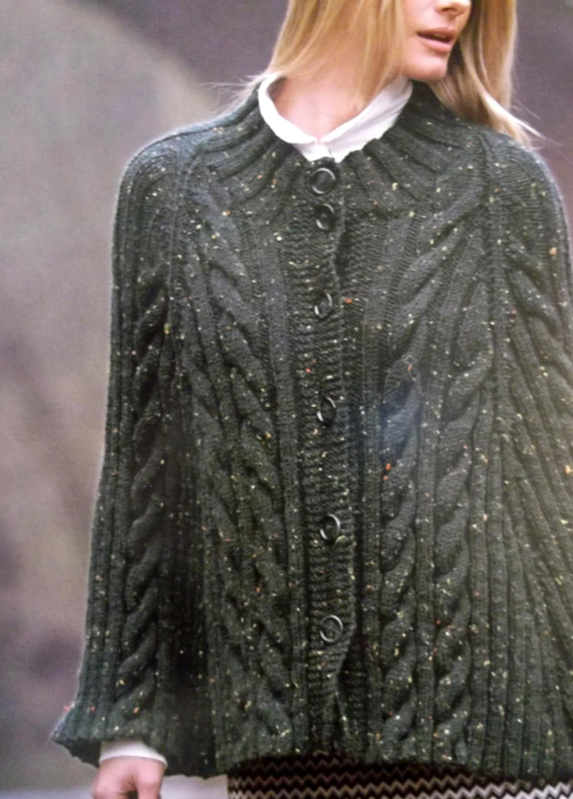 INSTANT DOWNLOAD PDF, Digital File Cable Knitte Pattern 2 Designs ...