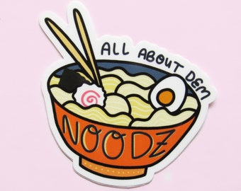 Ramen stickers | Etsy