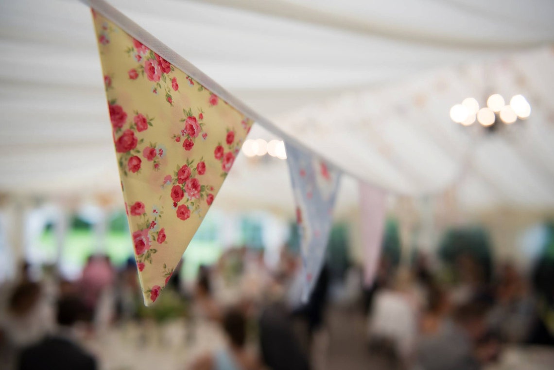 Custom Made Wedding Bunting - Etsy