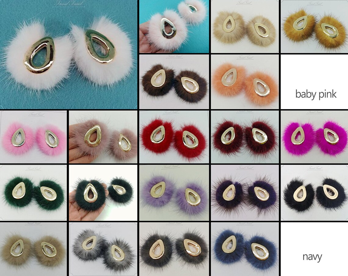 15% Wholesale 20 Pcs 10 Pairs Mink 52mm Tear Drop Real - Etsy