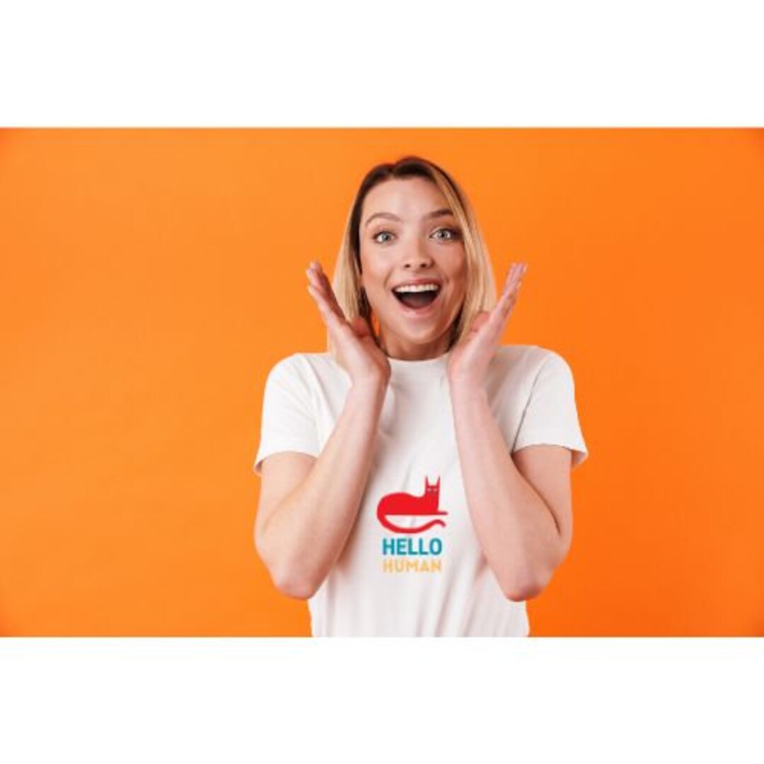 Hello Human Cat Svg, Funny Shirt Svg, Trendy Quote Png , Cat Svg - Etsy