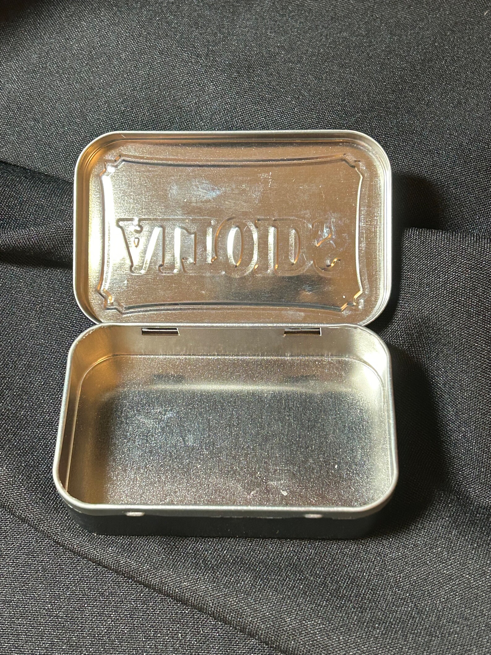 Metal Storage Tin, Hand Painted, Medication Storage - Etsy