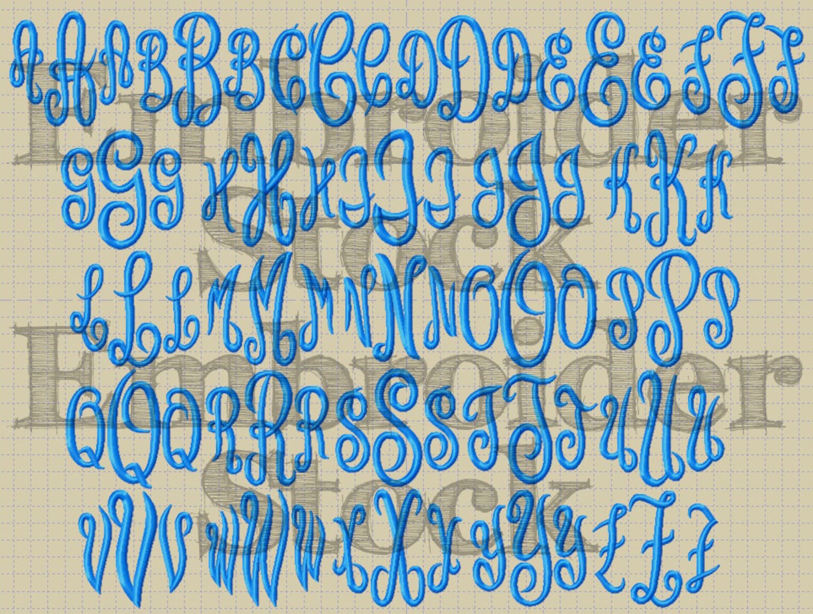 Master Circle Font Full Alphabet Font Monogram Font Machine Embroidery ...