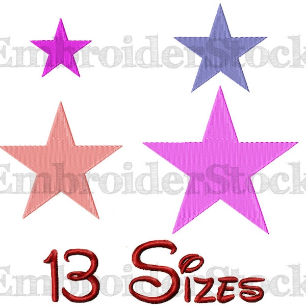 Star Embroidery - Etsy