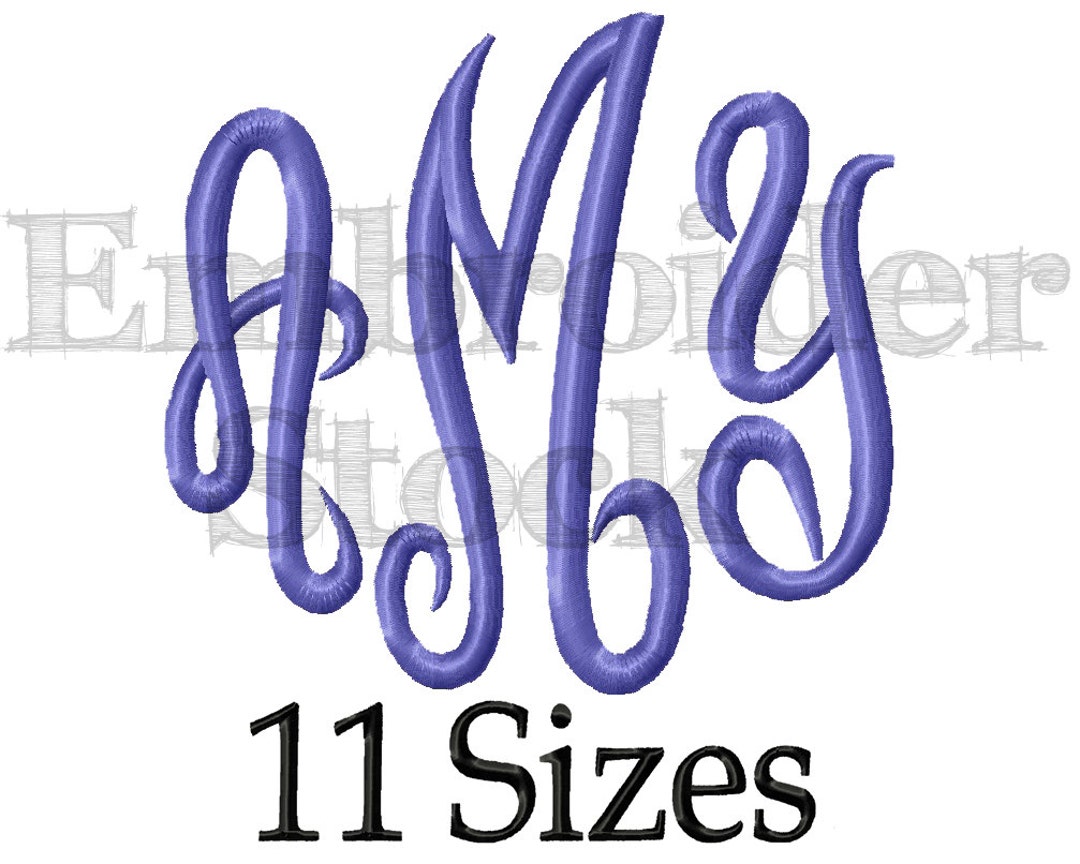 Master Circle Font Full Alphabet Font Monogram Font Machine Embroidery ...