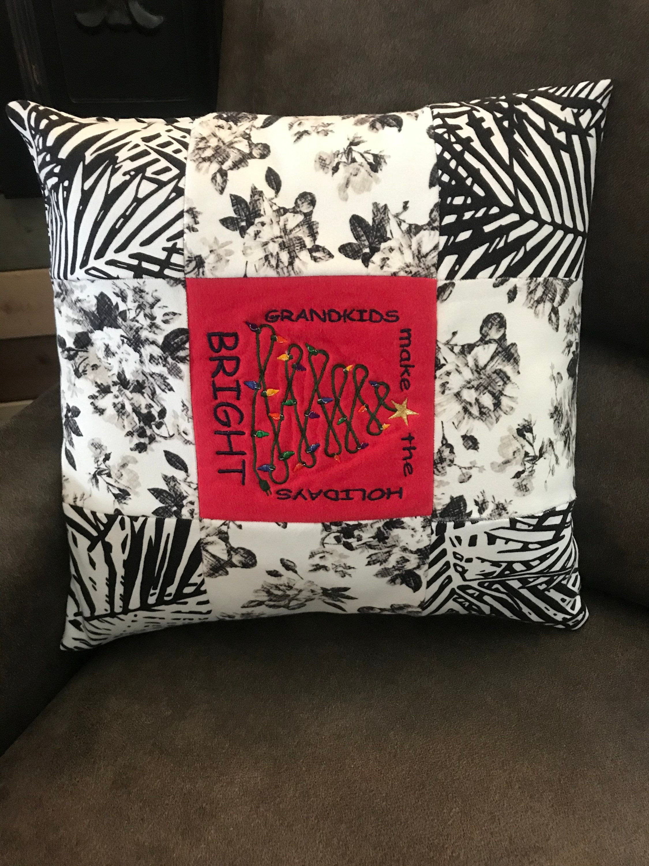 Patchwork Memory Pillow Loved Ones Clothing - Etsy
