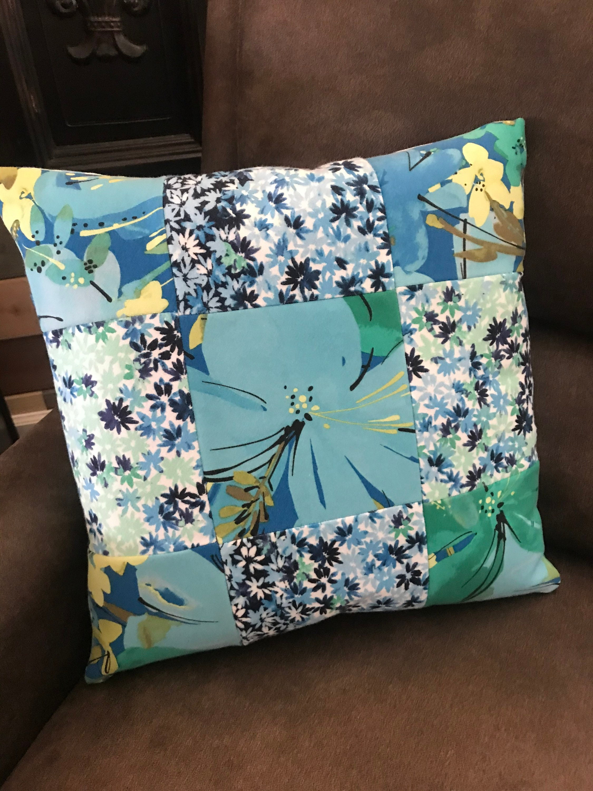 Patchwork Memory Pillow Loved Ones Clothing - Etsy