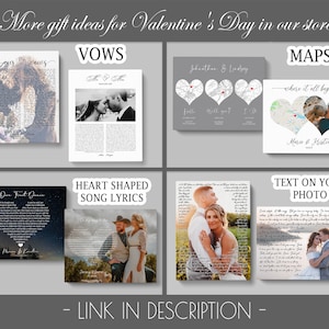 Where It All Began Map Gift, First Date Map Print With Picture ...