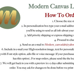 First Dance Lyrics Print on Canvas / Custom Text Print / Wedding Vows ...