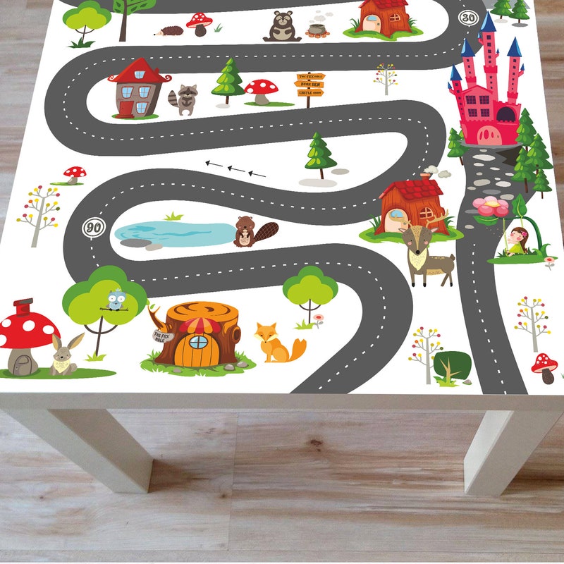 Train Table Decal - Etsy
