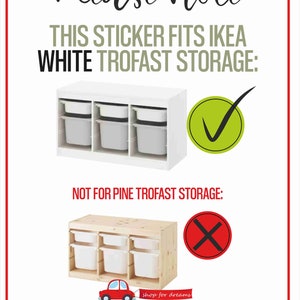 Kids Room Furniture Sticker construction: 3x98,8x43cm Sutitable for ...