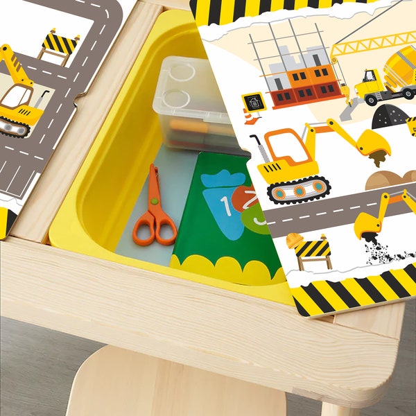 Ikea Flisat Table Decal - Etsy