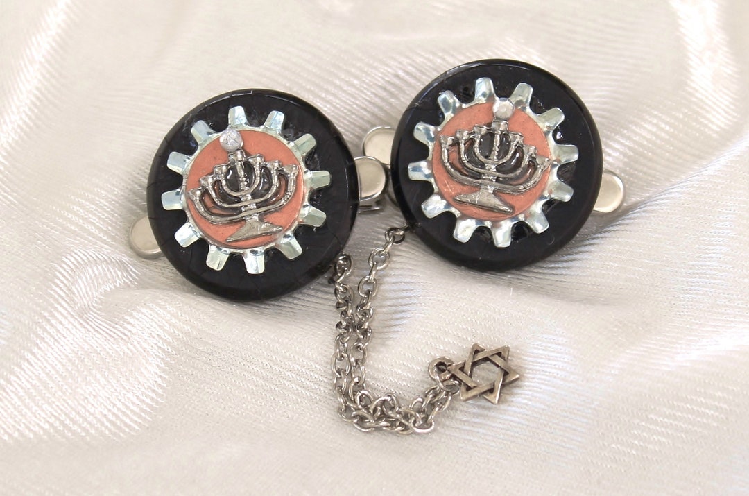 Tallis Clips Tallit Clips Menorah Clips Bat Mitzvah Bar - Etsy