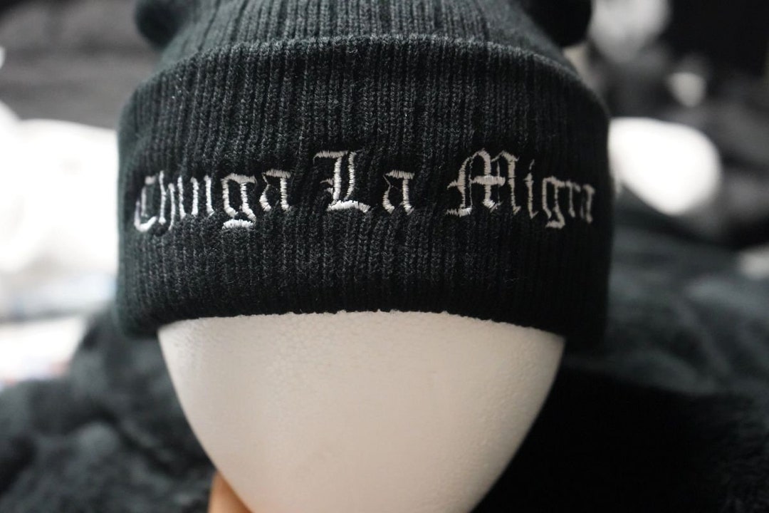 Chinga La Migra Embroidered Beanie - Etsy