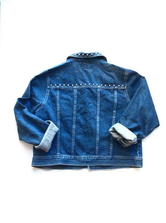 Baccini 1980's Denim Jacket. Studded 100% durable cot… - Gem