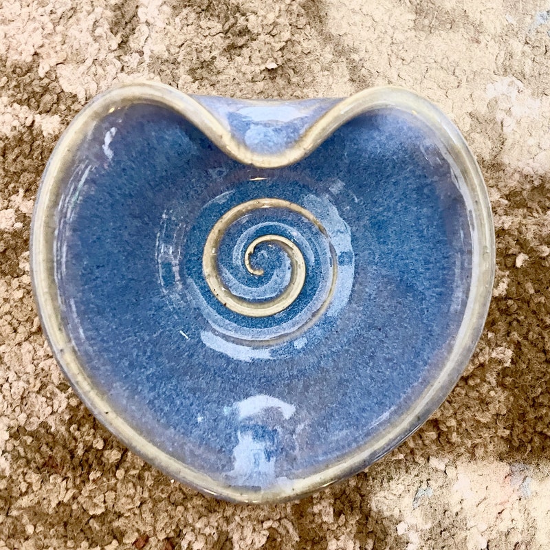 Heart Shaped Ceramic Dish - Etsy