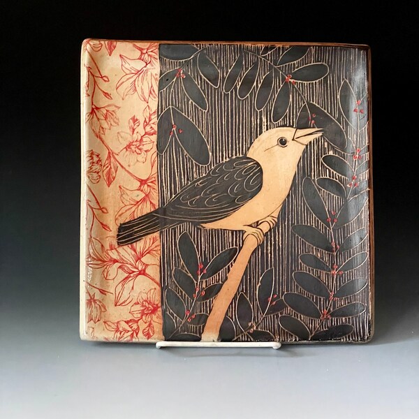 Sgraffito Pottery - Etsy