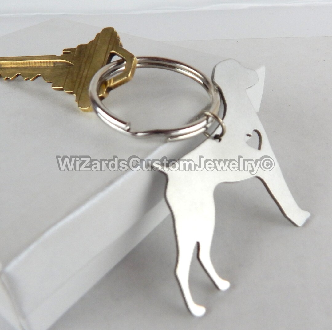 German Short Haired Pointer Dog Keychain Memorial, Dog With Name, Dog ...