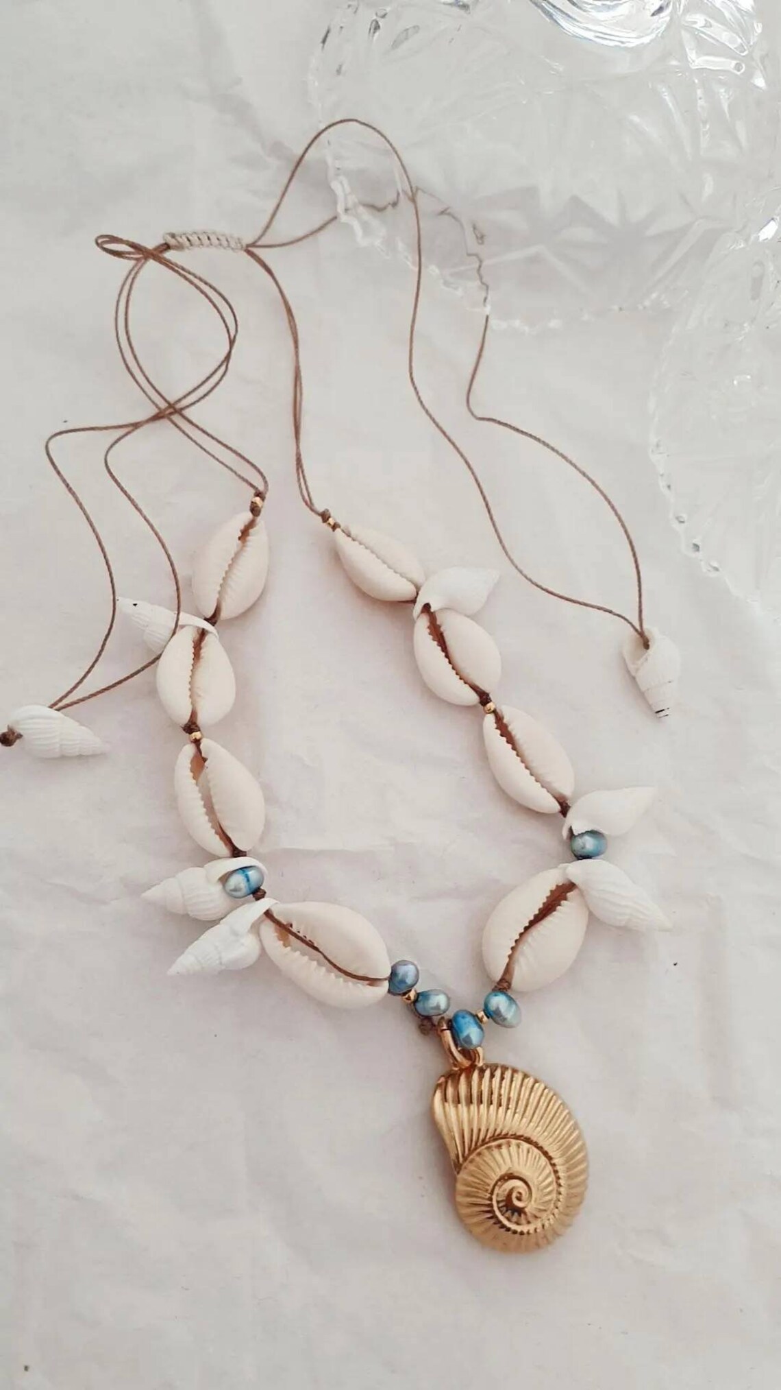 Shell Jewelry Set Cowrie Shell Set Layered Necklaces - Etsy